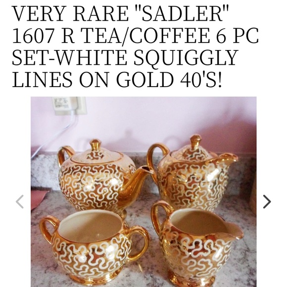 Kitchen | Rare Vintage Sadler Tea Set | Poshmark